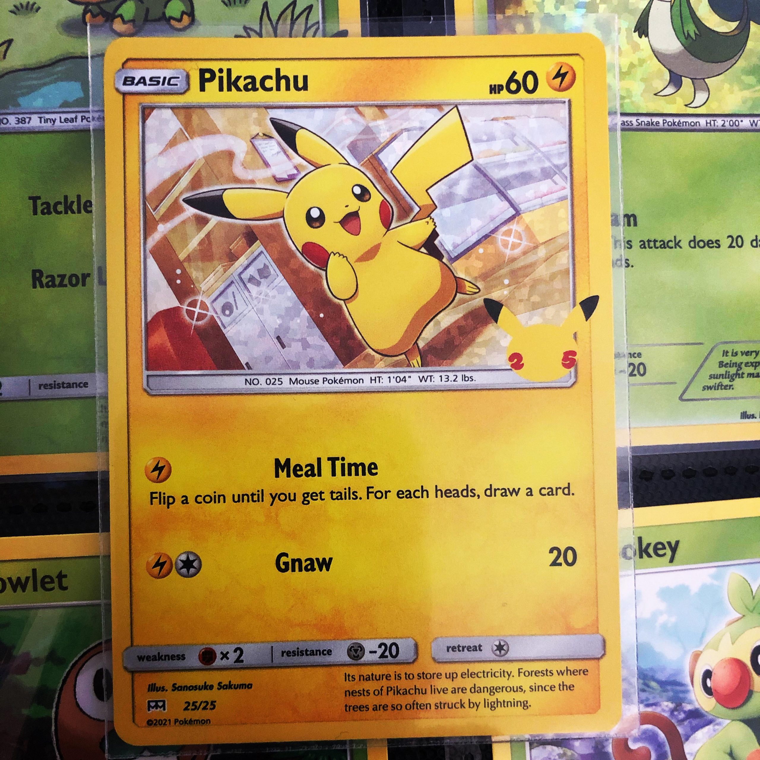 Pikachu Mcdonalds Card 2021 Tcgplayer Printable Cards Pikachu Mcdonalds Card 2021 Tcgplayer Printable Cards