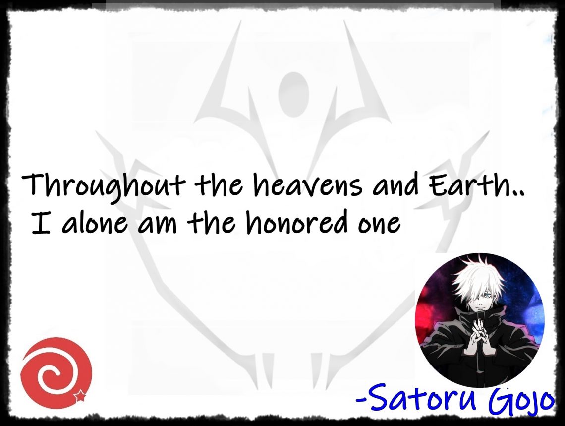 Top 10 Satoru Gojo Quotes From Jujutsu Kaisen That Reflects His ...