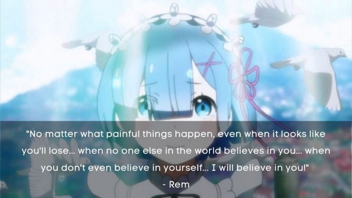 10 Best Quotes from Re: Zero – Starting Life in Another World — OtakuKart