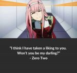 Top 12 Zero Two Quotes That Will Make You Believe — OtakuKart