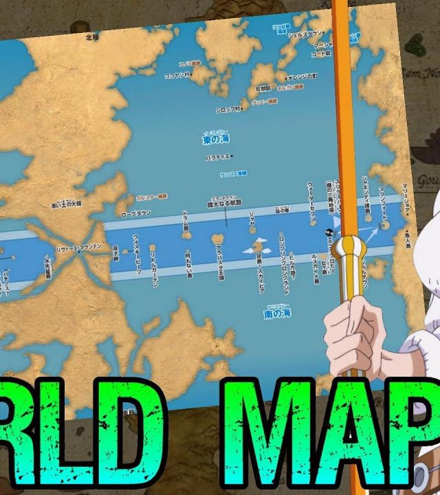 One Piece: The World Map Explained In Detail — OtakuKart