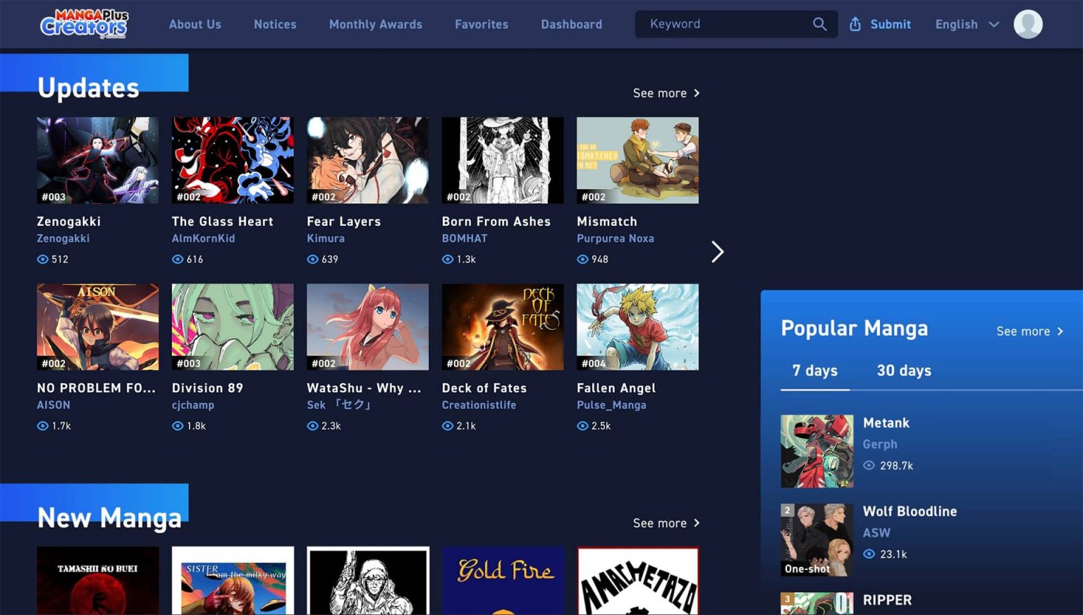 'MANGA Plus Creators By SHUEISHA' lanzado en todo el mundo por Shueisha ...