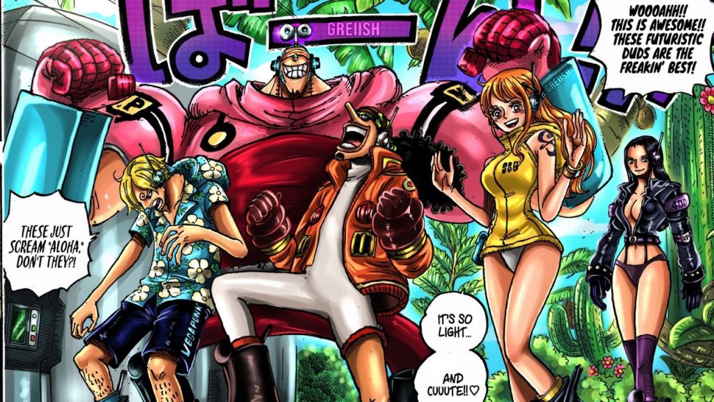 One Piece Chapter 1064 Raw Scans Vegapunk And Dragon s Connection