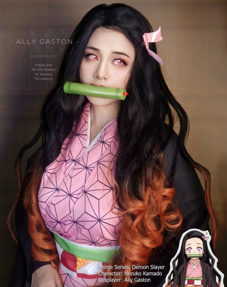 25 Nezuko Cosplay From Demon Slayer — OtakuKart
