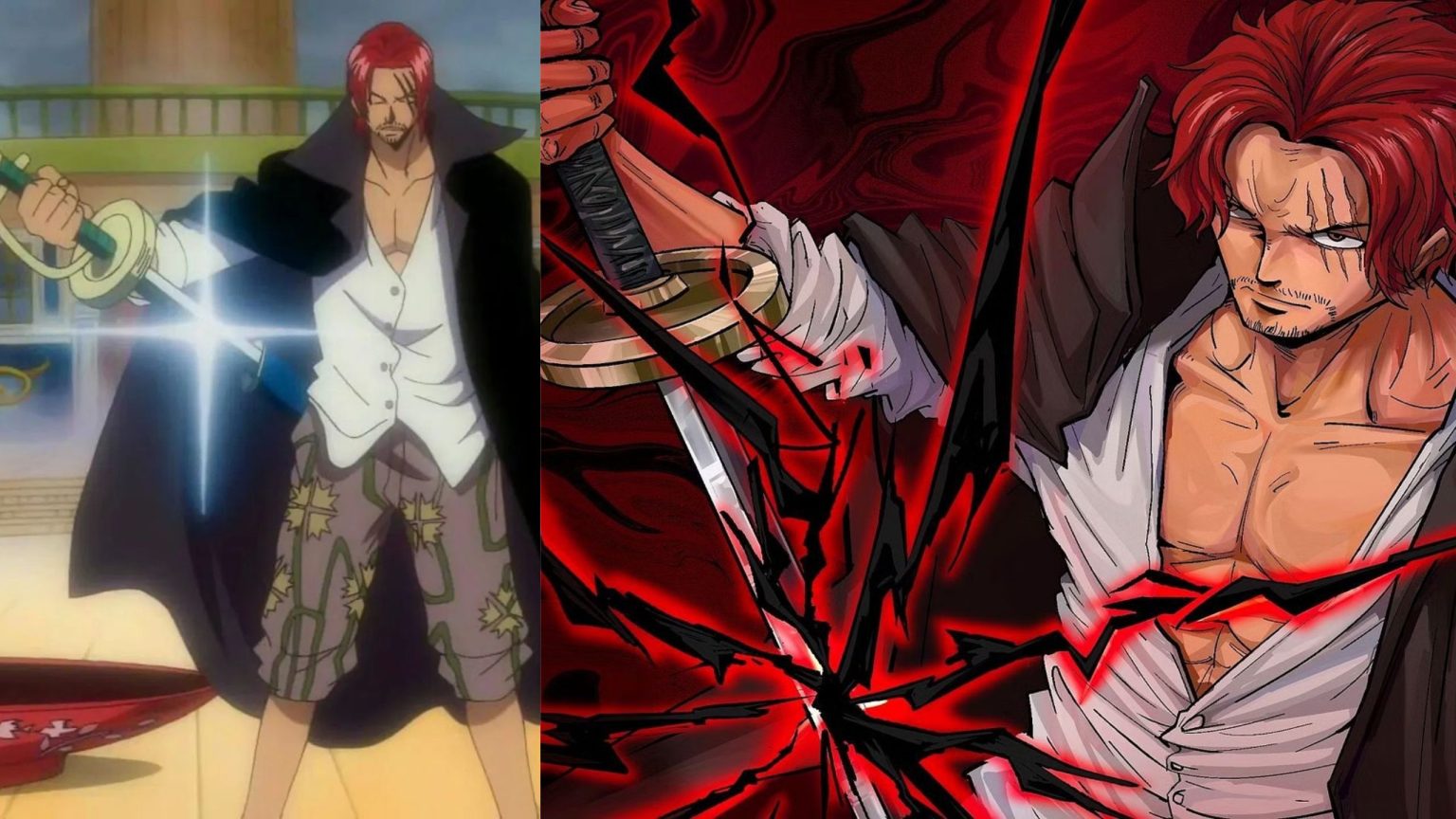One Piece: Shanks vs. Joy Boy Haki Comparison Sparks New Speculations ...