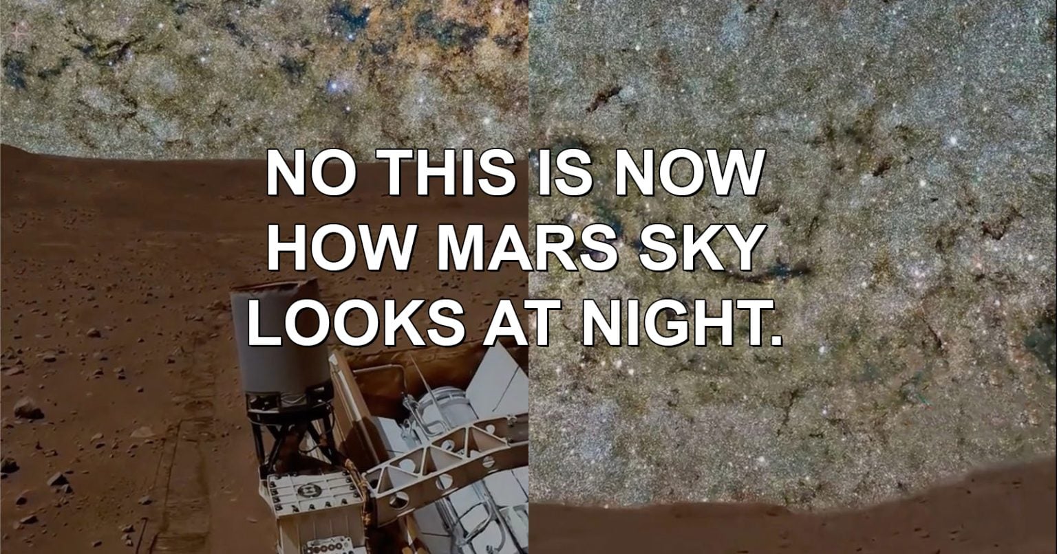 Fact Check: Viral ‘Mars Night Sky’ Image Is Fake – Here’s What Mars ...